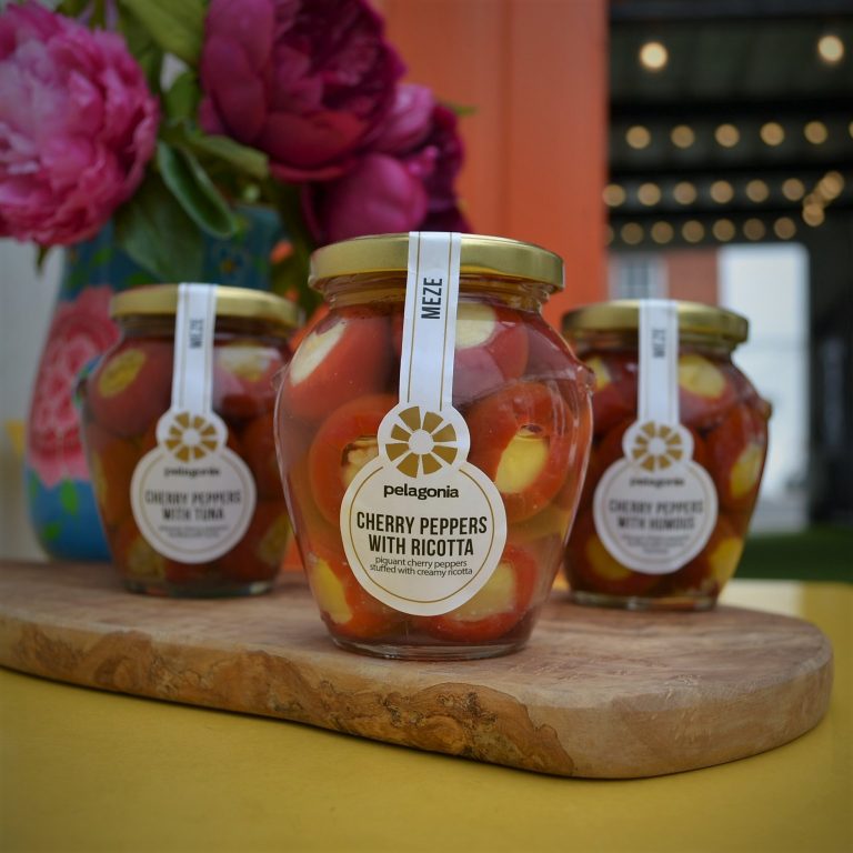 Pelagonia Cherry Peppers with Ricotta - 280g - Zest for Taste